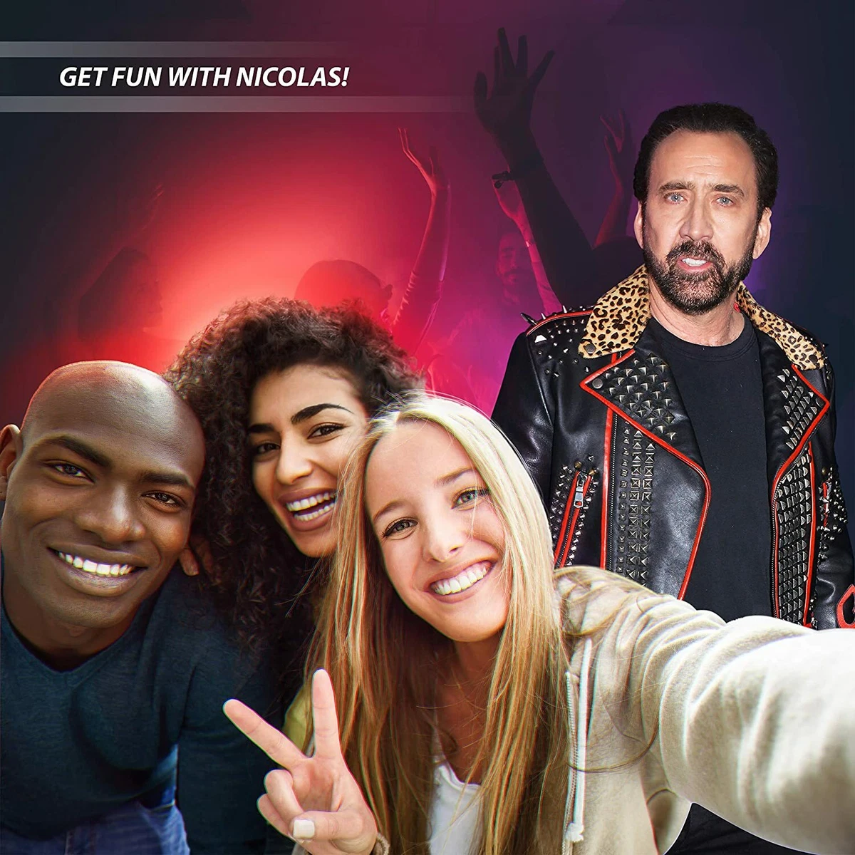 Nicolas Cage Face Cut Out