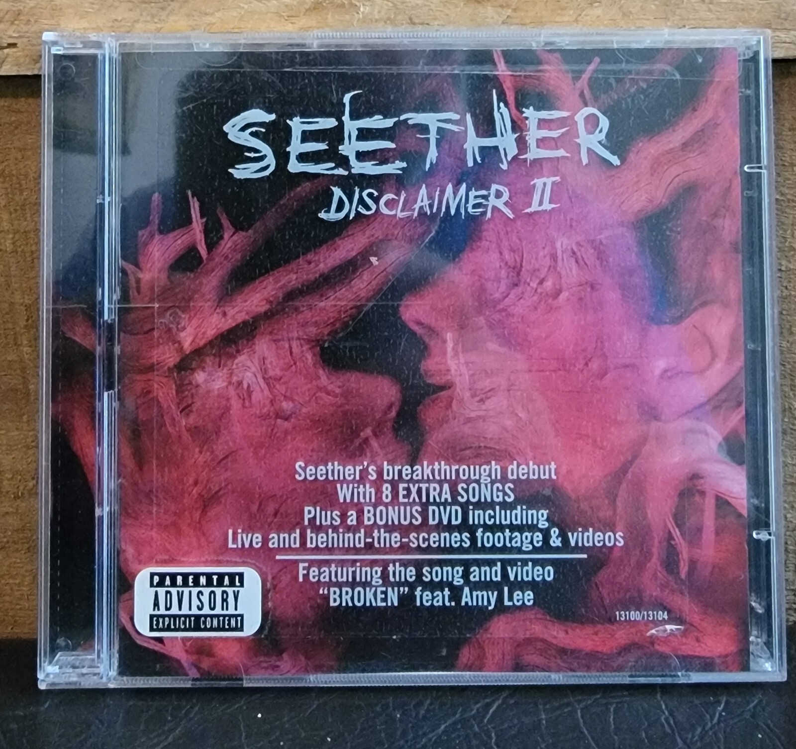 DISCLAIMER II by Seether (CD, 2004) Clean Rare Out Of Print CD DVD Set ...