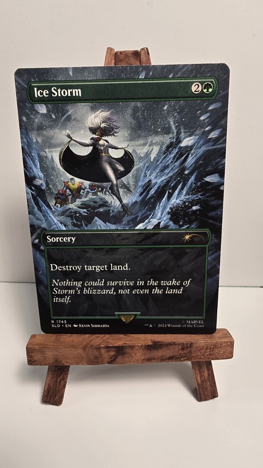 Ice Storm - NM FOIL - Marvel Secret Lair Drop - MTG Magic 1745 | eBay