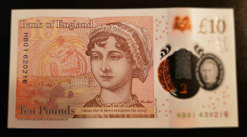 King Charles III £ 10 note Serial HB01 620216 | eBay UK