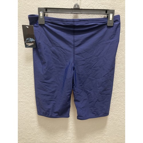 SPEEDO PowerFLEX Eco Blue Navy Swim Trunks Men Size 36 | eBay