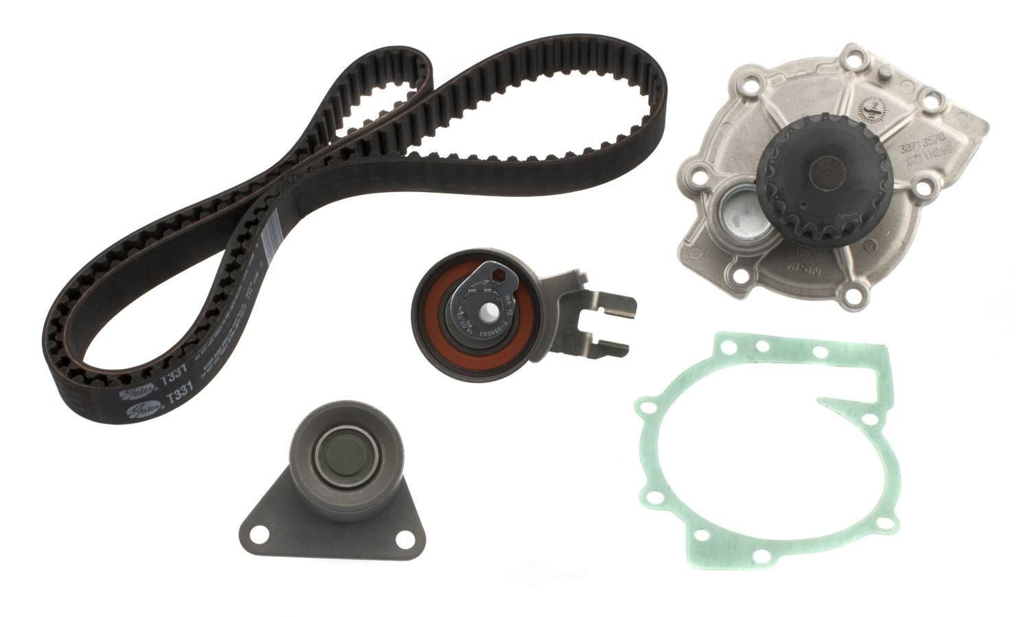 Engine Timing Belt Kit with Water Pump-Eng Code: B5254T3, Turbo Aisin ...