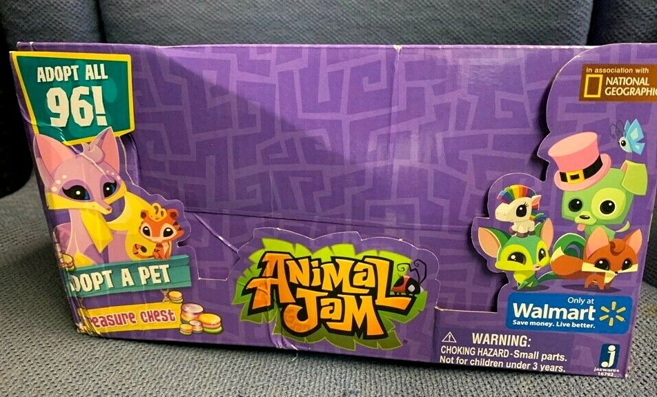 Adopt A Pet Treasure Chests Mystery Case Animal Jam - 24 Ct. | eBay