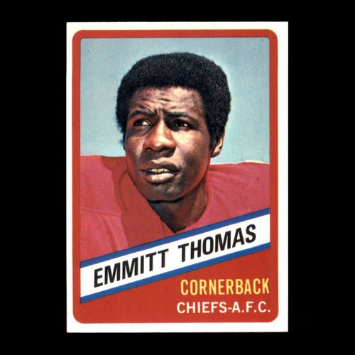 Emmitt Thomas 1976 Topps Wonder Bread Kansas City Chiefs #22 Great ...