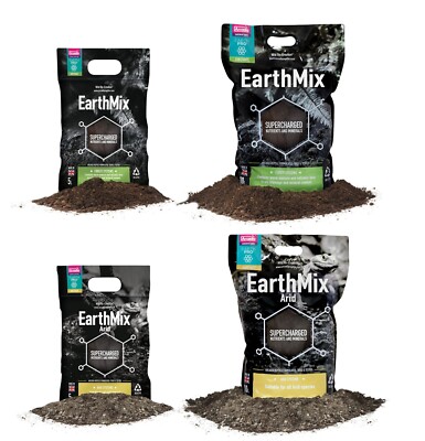 Arcadia Earth Mix and Earth Mix Arid 5L & 10L Reptile Bio-Active Soil ...
