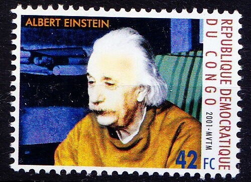 Congo 2001 MNH, Millennium, Einstein, Nobel Physics | eBay