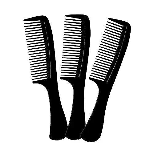 Large Wide Tooth Paddle Comb for Detangling Wet or Dry Hair 8.5-inch ...