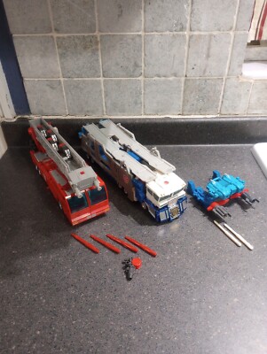 Transformers Robots In Disguise 2001 Optimus Prime & Ultra Magnus RID ...