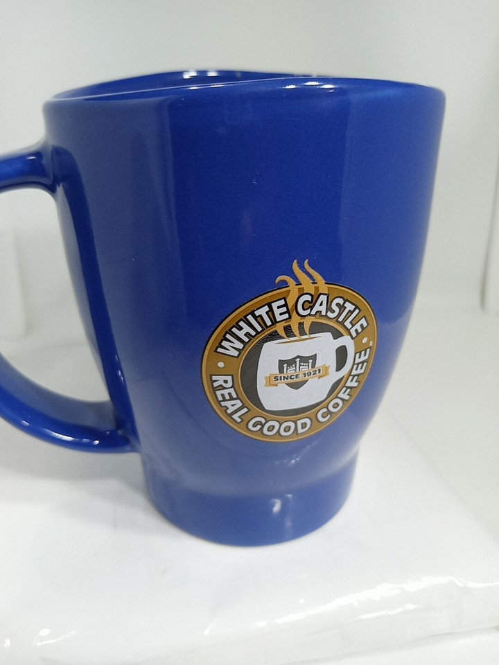 WHITE CASTLE COFFEE MUG. WHITE CASTLE MUG. WHITE CASTLE COFFEE DECO MUG ...