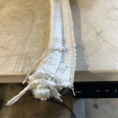 3/4”x2” Gasket, Fiberglass Tadpole Gasket, High Temp Rope Door Gasket ...