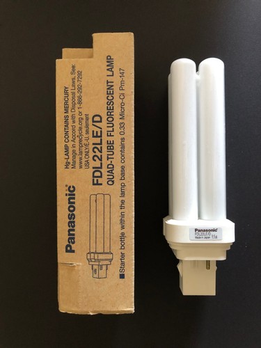 Panasonic FDL22LE/D 22W GX32d-2 Fluorescent Lamp NOS | eBay Australia