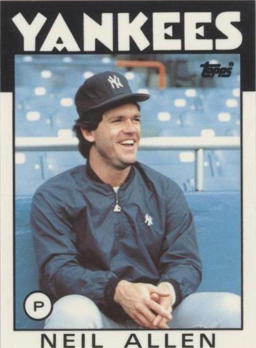1986 Topps - Neil Allen #663 Collector's Edition (Tiffany) for sale ...