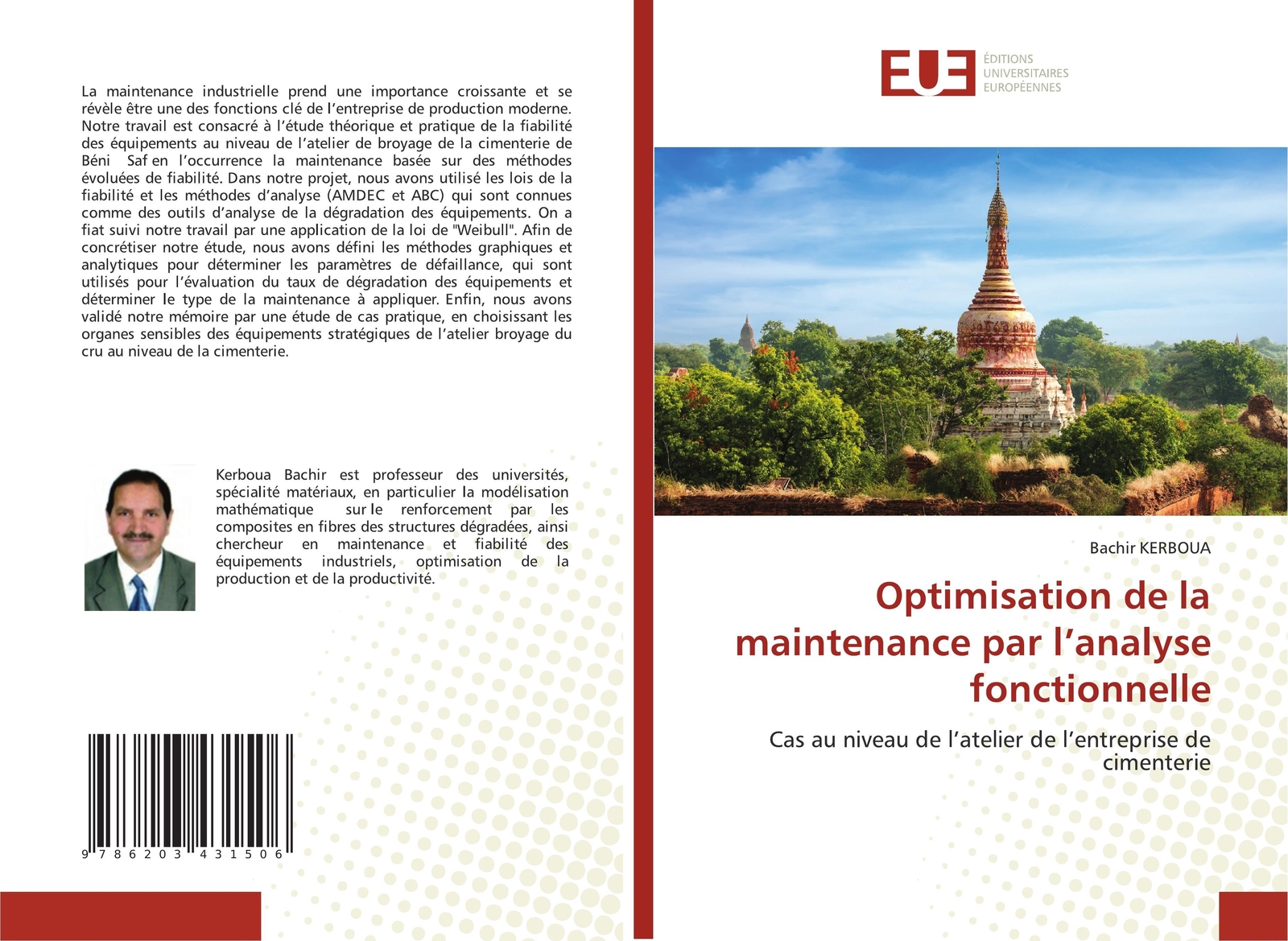 Optimisation de la maintenance par l'analyse fonctionnelle von Bachir Kerboua (2021, Taschenbuch ...