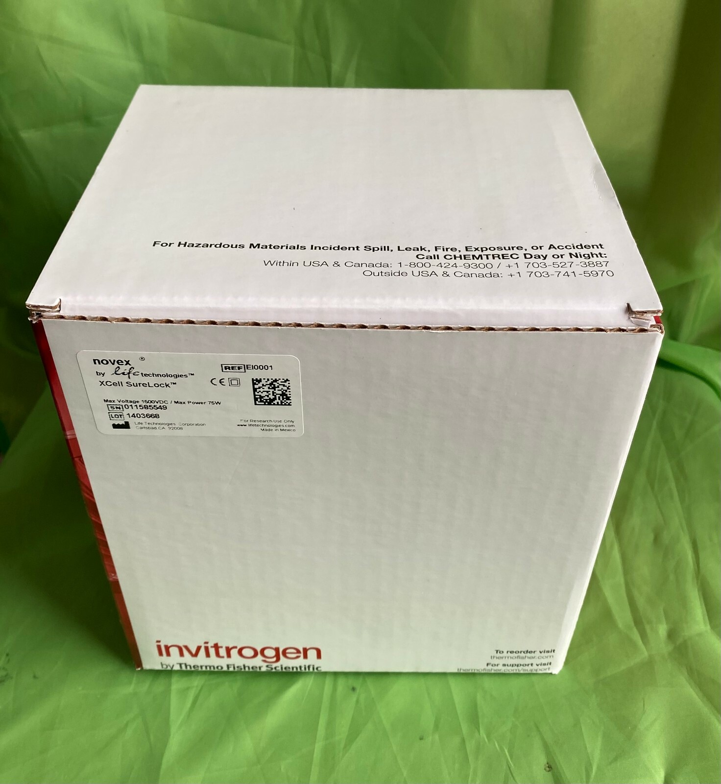 Invitrogen XCell SureLock Mini-Cell Electrophoresis System - EI0001 for ...