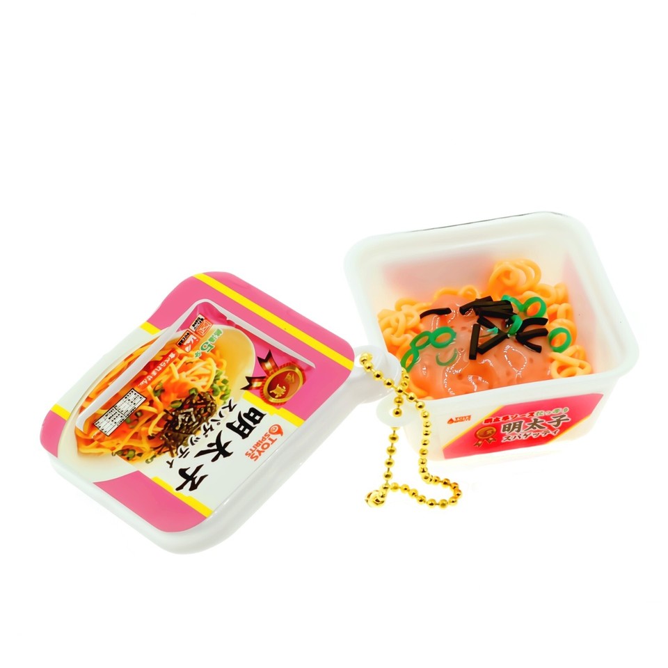 Ramen Noodle Udon Cup Miniature Food Keychain Japan 1 Random Mini ...