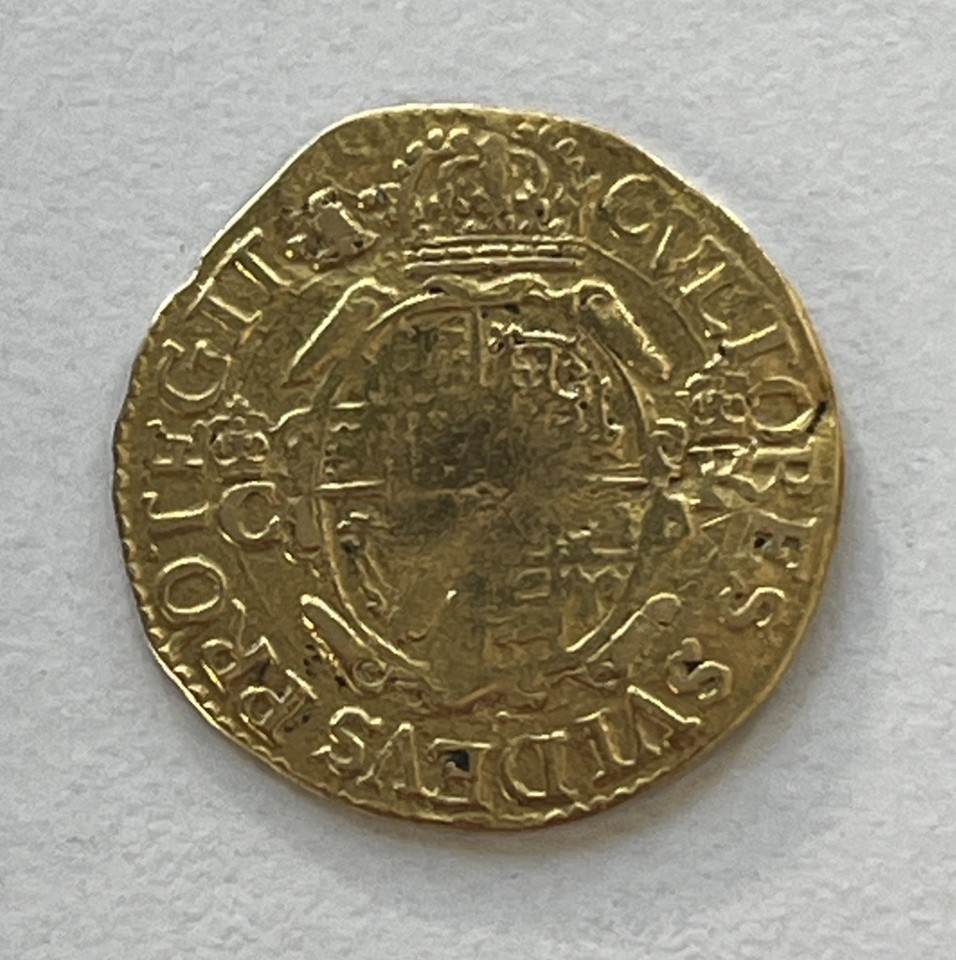 Charles I - Hammered Gold Crown (V) - Mintmark: Bell 🔔 | eBay UK