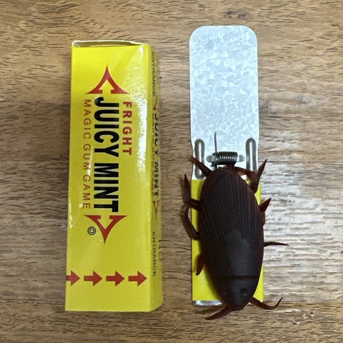 Fright Juicy Mint Fake Chewing Gum Prank Gag Trick Snap Finger W Roach ...