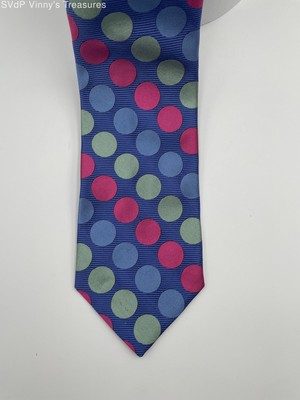 Lee Allison Polka Dot Tie BRAND NEW 100% Silk - Size 58 in | eBay