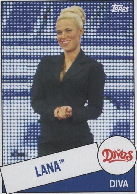 2015 Topps Heritage WWE - Divas Lana #57 (RC) for sale online | eBay