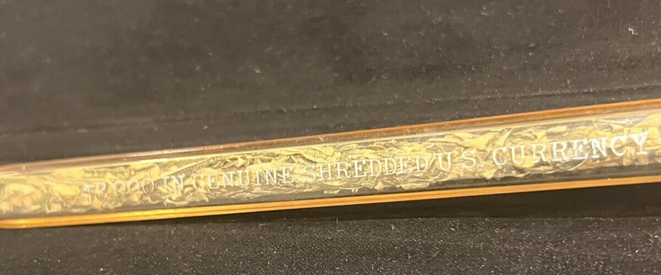 Vintage $2000 Shredded Genuine US Currency Pen Preowned Collectible ...
