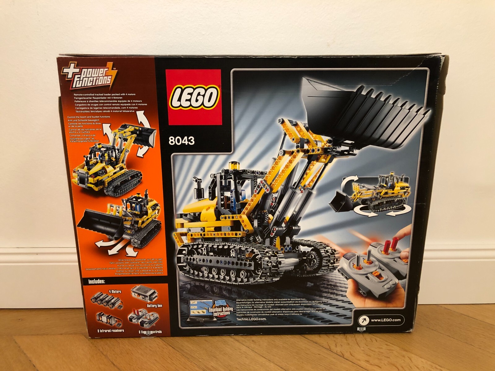 LEGO Motorized Excavator Technic (8043) for sale online | eBay UK