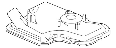 Genuine GM Automatic Transmission Fluid Filter with Cover and Seal ...