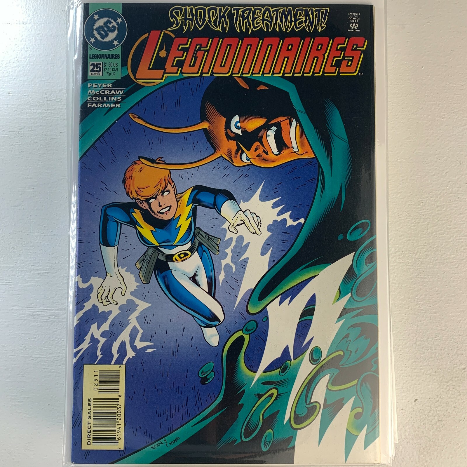 Legionnaires Shock Treatment! #25 May 1995 Tom Peyer Tom McCraw DC ...