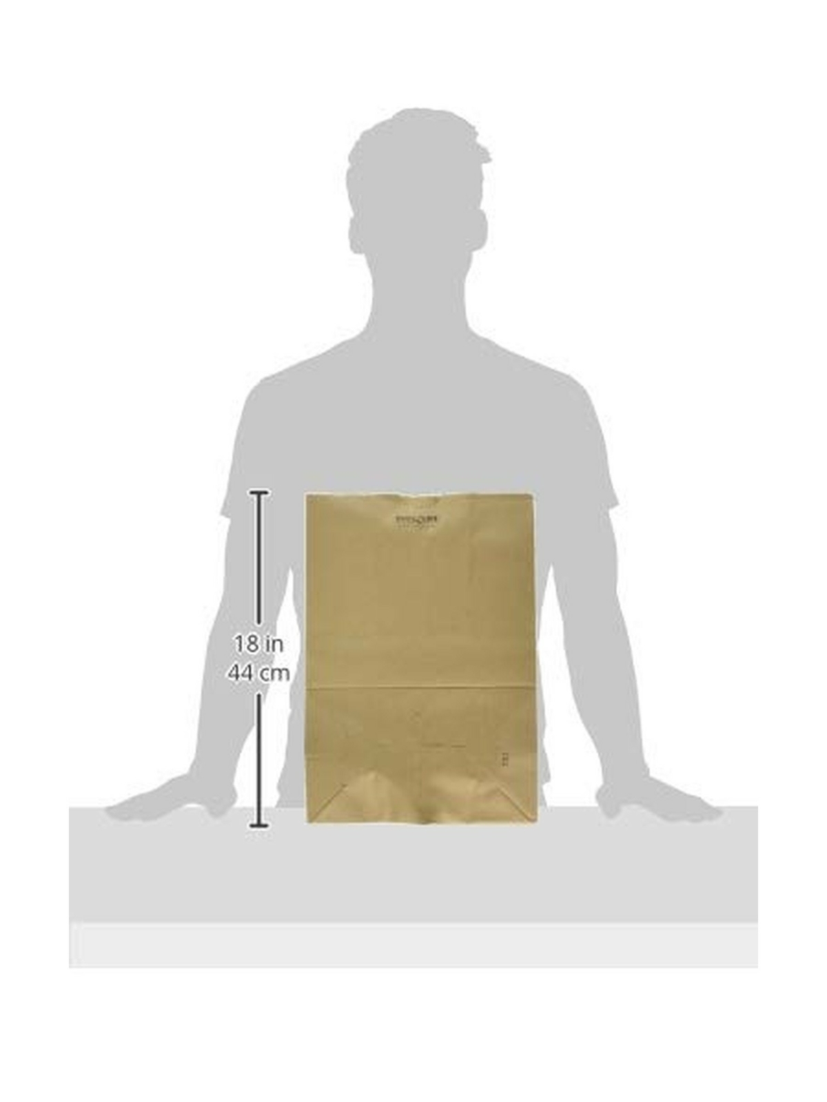 Duro Heavy Duty Kraft Brown Paper Barrel Sack Bag 57 Lbs Basis Weight ...