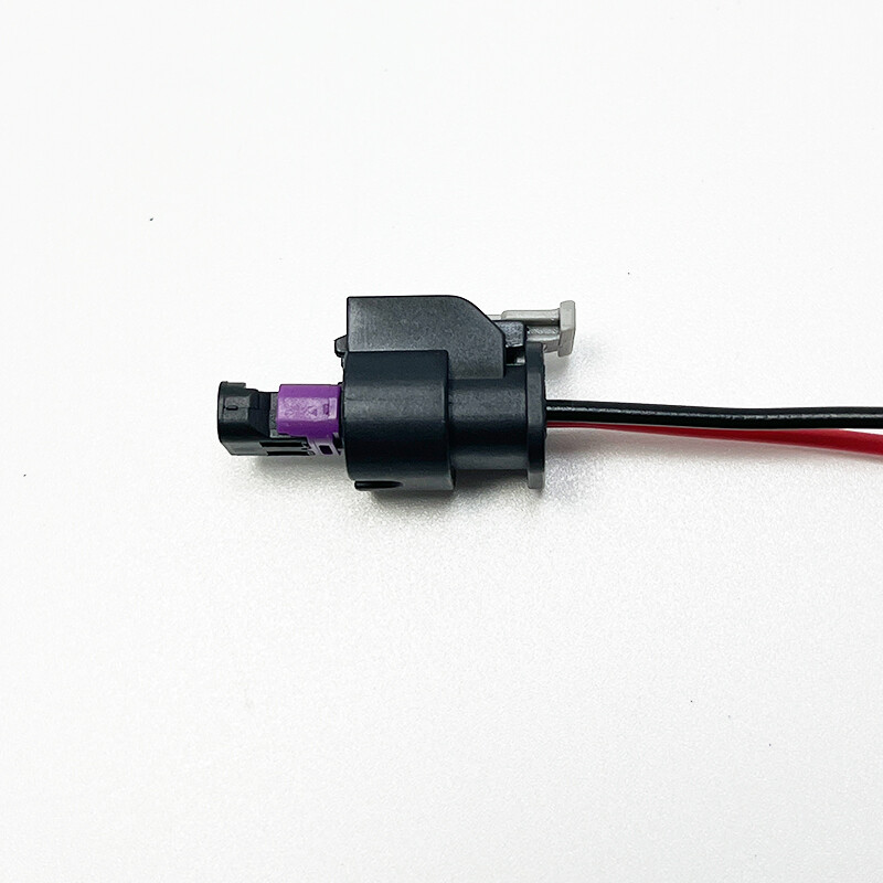 2 Pin WIRING CONNECTOR PLUG HOUSING 4F0973702 For VW AUDI SKODA Fuel ...