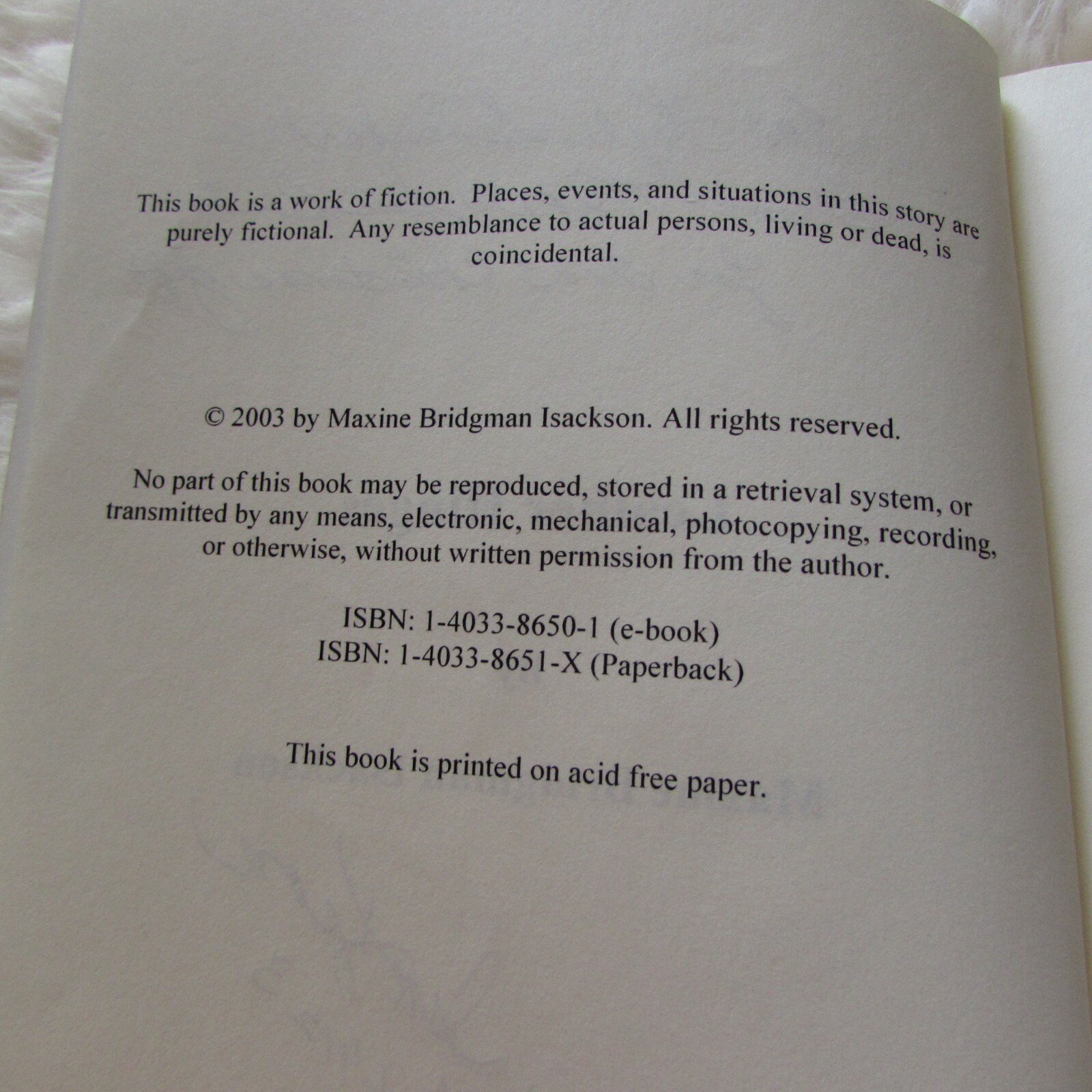 Leather Hinges by Maxine Bridgman Isackson (2003, Trade Paperback) for ...