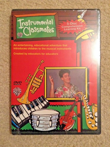 NEW Instrumental Classmates 5 DVD Set Music Education English Spanish ...