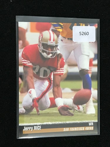 JERRY RICE 49ers 1995 CLASSIC PRO LINE Football Card #139 | eBay