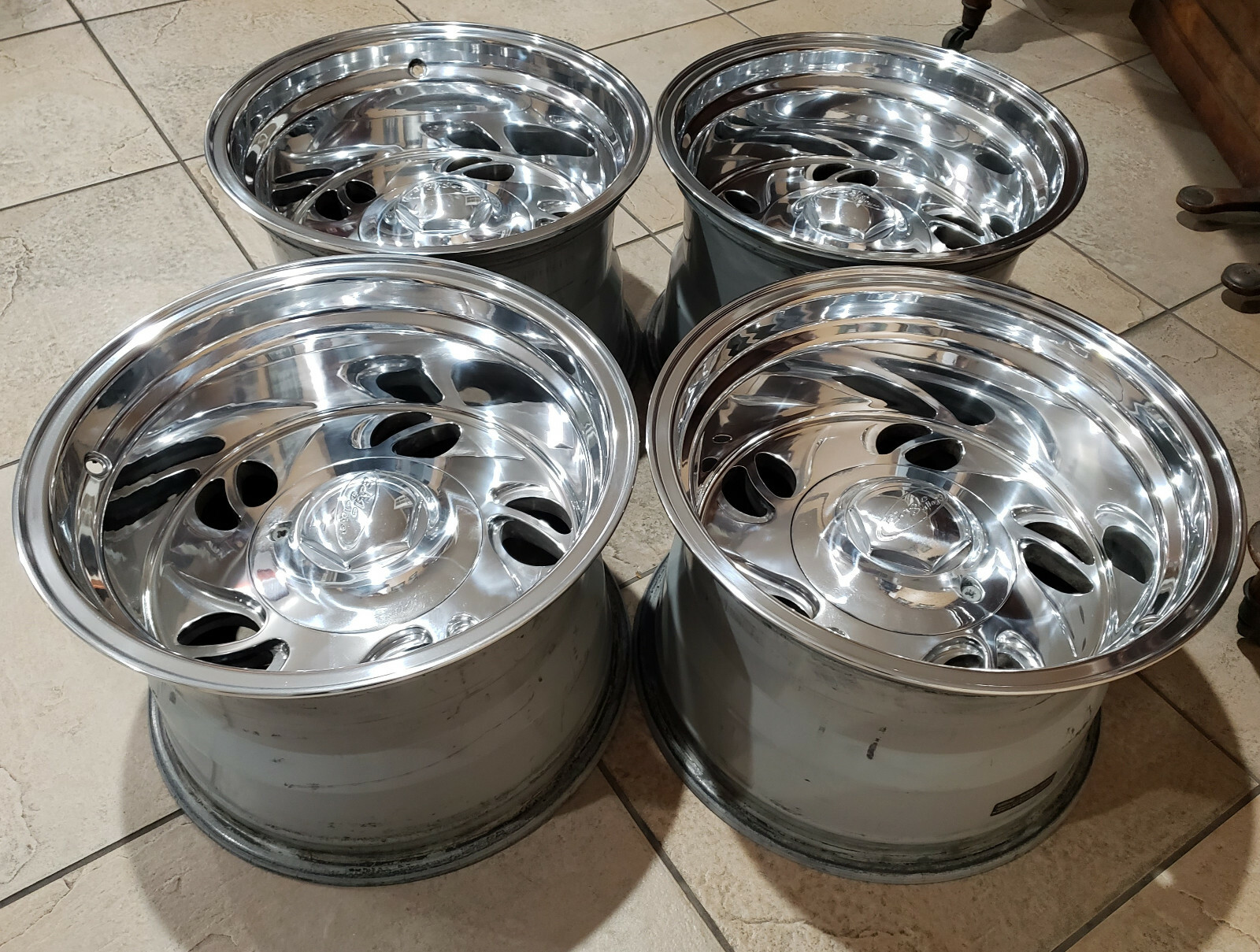 5x5 5x5.5 Eagle Alloy 15x10 Star wheel Chevy OBS rim Boyd Prime ...