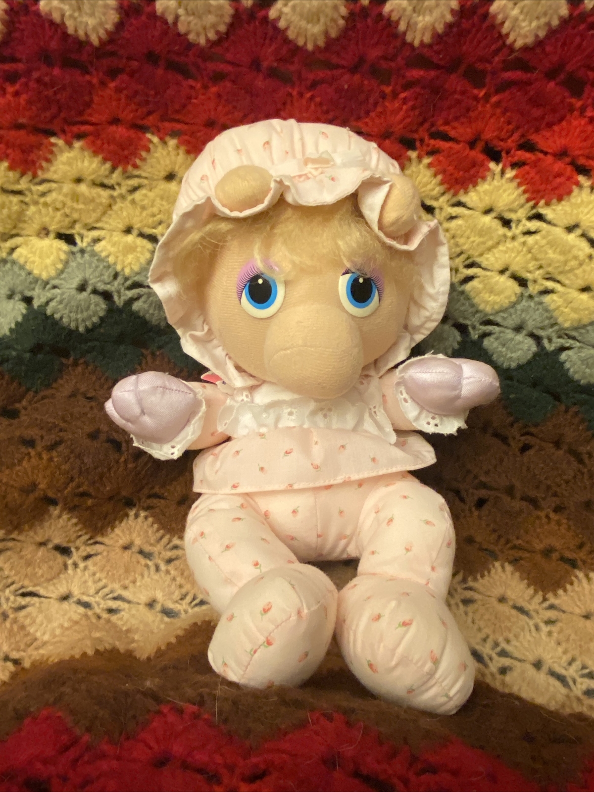 Vintage Muppet Babies Miss Piggy Plush Henson Hasbro Softies | eBay