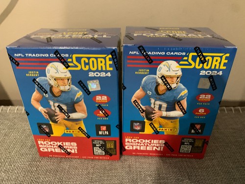 2024 Panini Score Football Factory Sealed 6 Pack Blaster Box Of 2 | eBay
