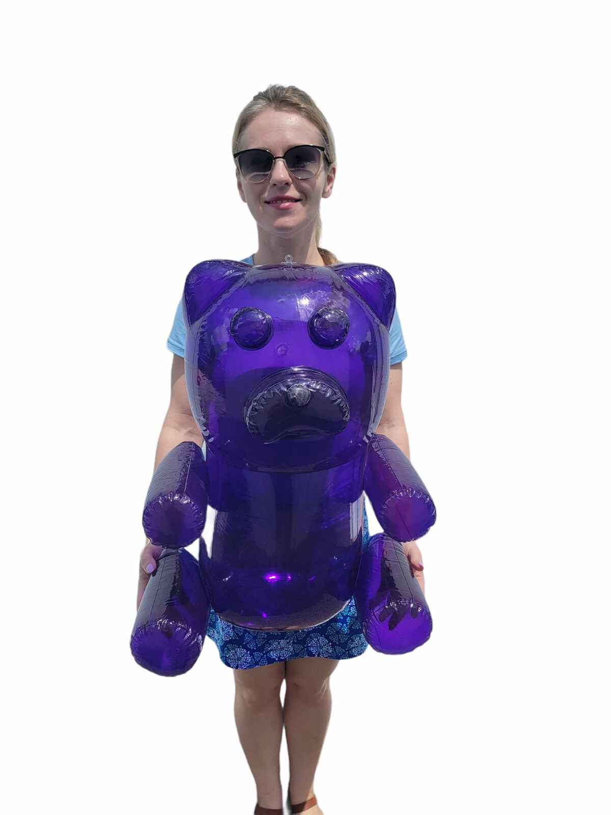 Huge Inflatable Gummy Bears Inflates Assorted Colors (About 24 Inches ...