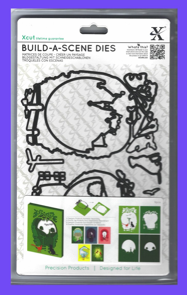 X-CUT BUILD A SCENE SHADOW BOX DIE SET - 7 DESIGNS TO CHOSE FROM - FREE ...