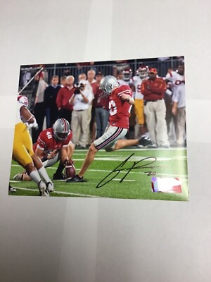 The Ohio State University Signed Aaron Pettrey (Red Jersey) 8x10 | eBay