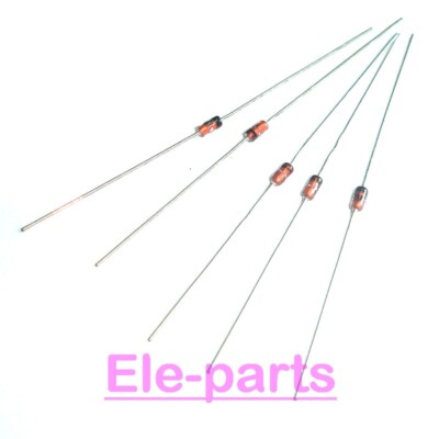 100 PCS 1/2W 6.8V DO-35 DIP 0.5W 6V8 500mW BZX55C6V8 Zener Diodes | eBay