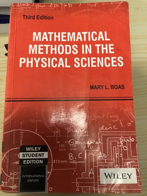 Mathematical Methods In The Physical Sciences (third Edition) By Mary L ...