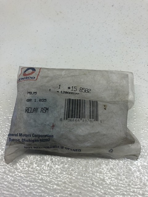 Emergency Vehicle Light Relay-HVAC Blower Motor Relay 19118886 for sale ...