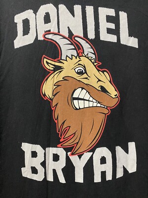Daniel Bryan Yes Yes! Yes! Yes! Authentic WWE WWF T-Shirt XL 23.5x29.5 ...