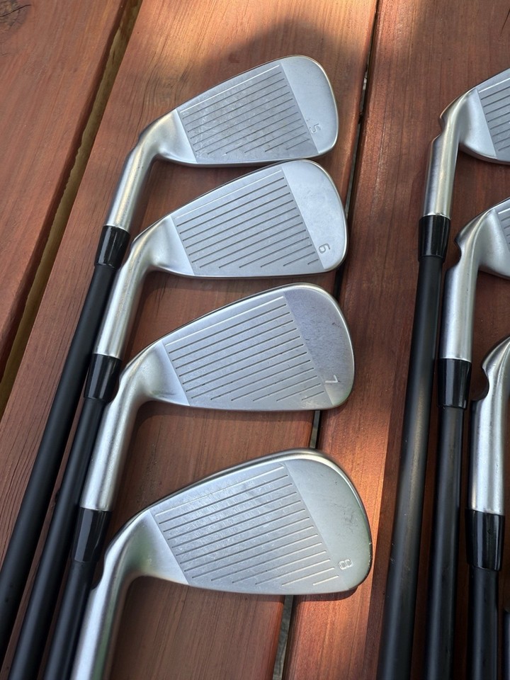 Ping G430 Iron Set, 5-W, 45*, 50*, RH, Alta CB R flex Graphite, Black ...