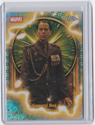 GENERAL DOX 2025 TOPPS MARVEL STUDIOS CHROME TVA PRUNING REFRACTOR CARD ...