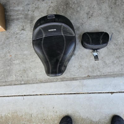 Indian Chief/Chieftain “midrider” Aftermarket Ultimate Seat w/ Drivers ...