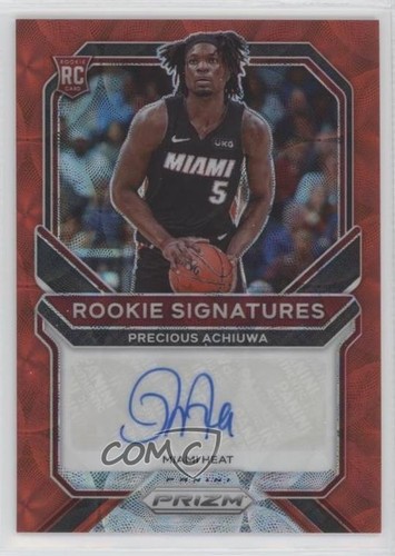 2020-21 Panini Prizm - Rookie Signatures Precious Achiuwa #RS-PAH ...