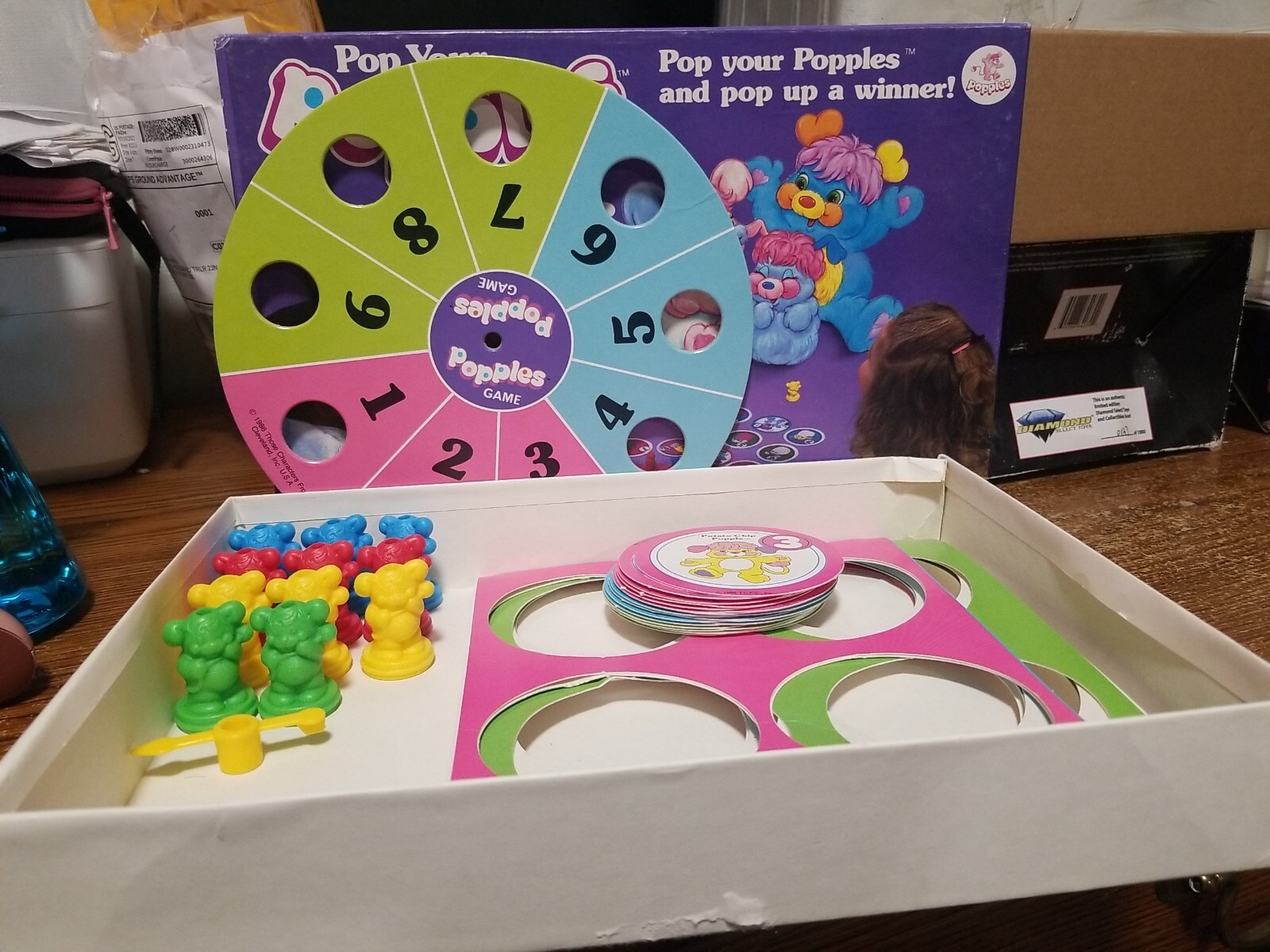 Vintage 1986 Popples Board Game Mattel 1583 | eBay