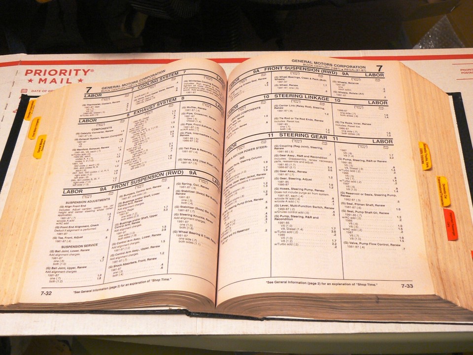Motor Labor Guide Manual 1981 to 2001 Domestic/ 1981 to 2000 import | eBay