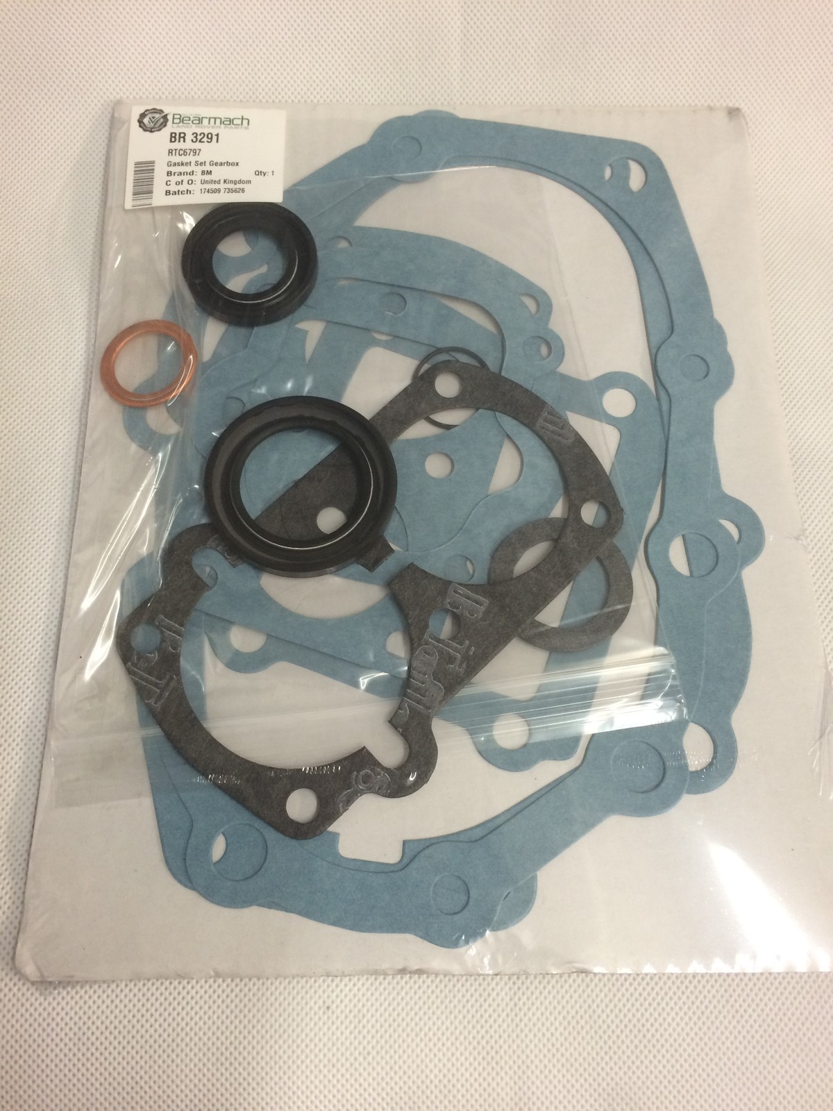 OE Land Rover Defender 5 Speed LT77 Gearbox Gasket & Seal Set ...