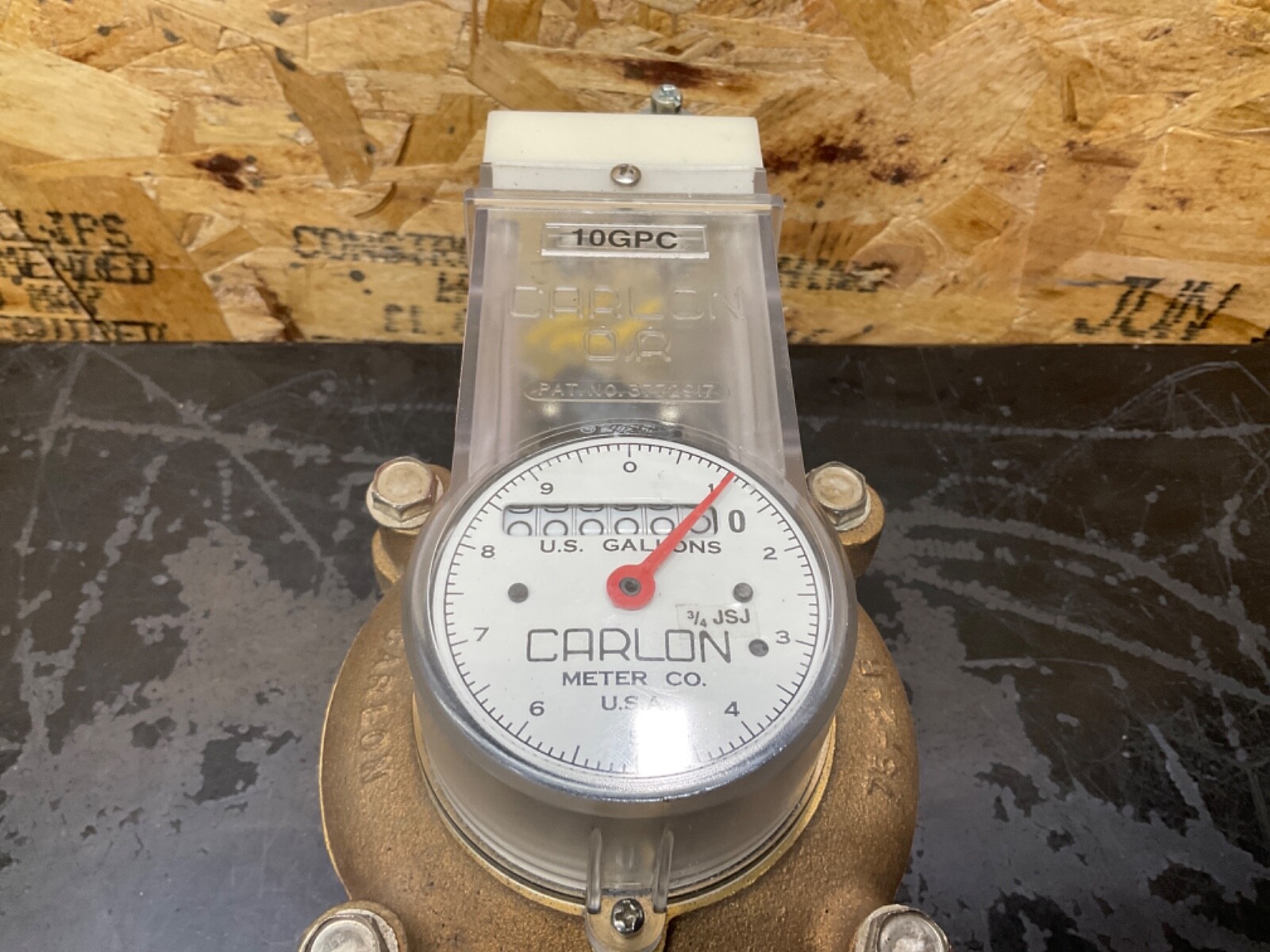 CARLON JSJ 3/4 /4 ELECTRIC CONTACTING WATER METER 30GPM / 075-0751 ...